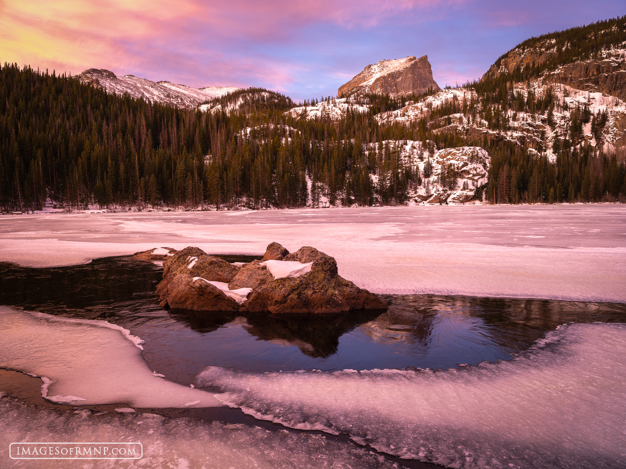 Bear Lake Sunrise Rocky Mountain National Park, Lakes Hike Follow