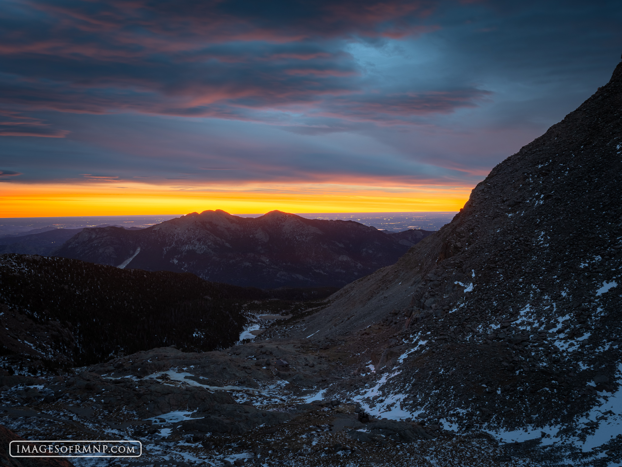 January 1, 2026 | Chasm Lake | Rocky Mountain National Park